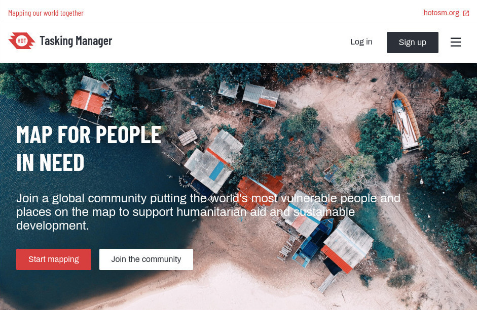 TeachOSM Tasking Manager